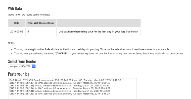Counting Wifi Using Router Logs – Library Research Service